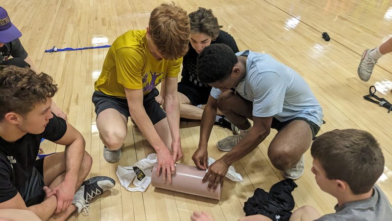 CDHS PE students learn how to Stop the Bleed | Central DeWitt School ...