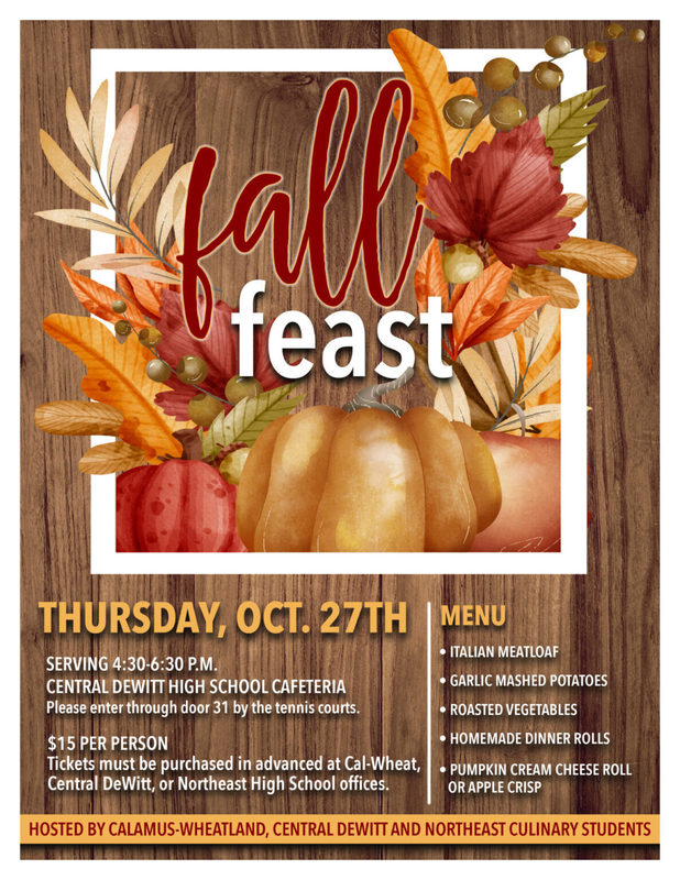 Culinary students host Fall Feast Oct. 27th | Central DeWitt School ...