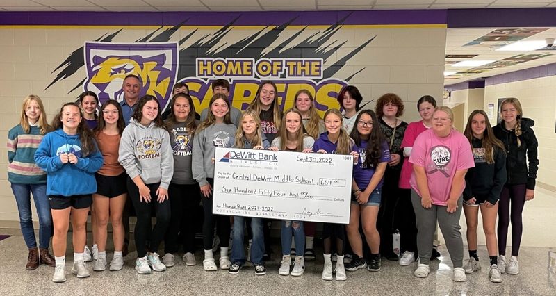 DeWitt Bank & Trust Co. recognizes CDMS and CDHS honor roll students with donation | Central ...